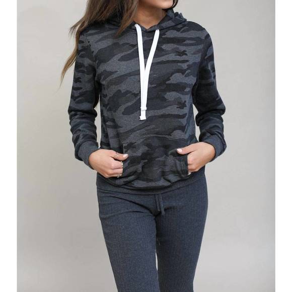 Reflex | Tops | New Reflex Camo Pullover Hoodie In Charcoal Camo | Poshmark